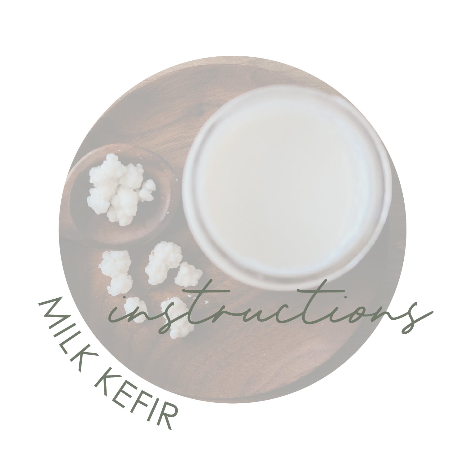 Milk Kefir Instructions – Culture Mother